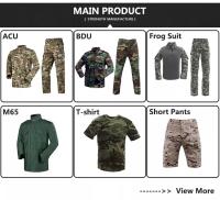 China Woodland Camouflage BDU Combat Suit Army Multicam Uniform for Military for sale
