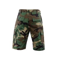 China Woven Military Men Tactical Short Pants OEM Waterproof Woodland Camo for sale