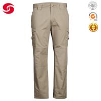 China 8 Pockets Khaki Tactical Pants 65% Polyester 35% Cotton Anti Pilling for sale