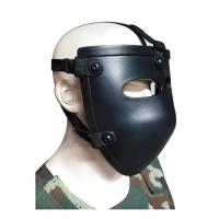 China Anti Riot Bulletproof Equipment PE Full Face Shield 280mm*185mm for sale
