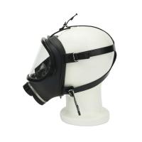 China Military Army Natural Rubber Full Face Gas Mask With Filter Canister MGM01 for sale