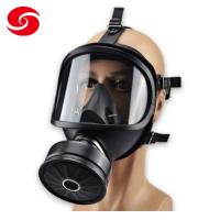 China Military Reusable Full Face Gas Mask Chemical And Biological Protective for sale