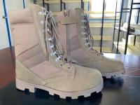 China OEM ODM Canvas Steel Toe Combat Tactical Boots For Desert for sale