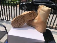 China OEM ODM Canvas Steel Toe Combat Tactical Boots For Desert for sale