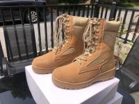 China OEM ODM Canvas Steel Toe Combat Tactical Boots For Desert for sale