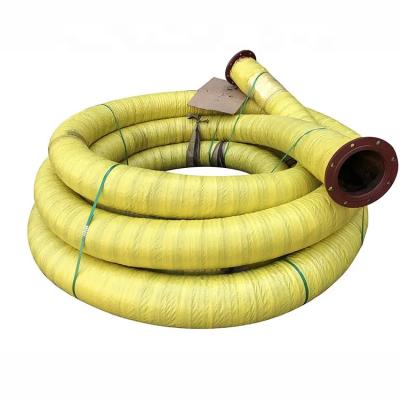 China NBR Gold Dredge Suction Hose 3 Inch 4 Inch 5 Inch Customizable Length ISO 28017 for sale