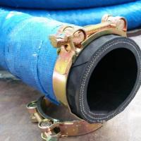 China Anti Clogging NBR Flexible Suction Dredging Hose For Deep Water Sediment Suction for sale