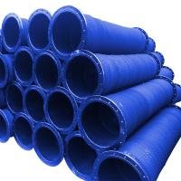 China 3 Inch NR Rubber Lining Dredge Hose 10-21 Bar Pressure Heavy Slurry Transfer for sale