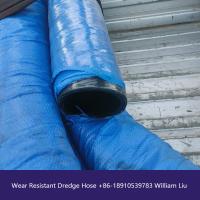 China 3 Inch NR Rubber Lining Dredge Hose 10-21 Bar Pressure Heavy Slurry Transfer for sale