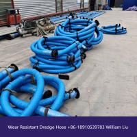 China 3 Inch NR Rubber Lining Dredge Hose 10-21 Bar Pressure Heavy Slurry Transfer for sale