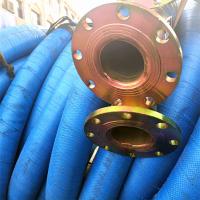 China Blue Braided Sump Pump Discharge Hose 150mm to 1200mm for Industrial Marine Use for sale