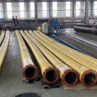 China 8 Inch 10 Inch Slurry Suction Hose Flange Connection for Heavy Slurries and Mud Transfer for sale