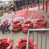 China Mining Slurry Hose Pipe System Outlet Pipe Pump Rubber Hose Reel for sale