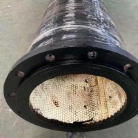 China Wear Resistant Flexible Ceramic Lined Hose Custom Length For Dredging And Mining for sale