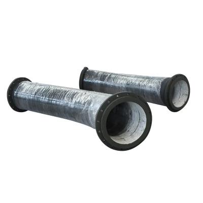 China Ozone Resistant Rubber Ceramic Flexible Hose Pipe For Mining Industrial Industry for sale