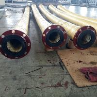 China Ozone Resistant Rubber Ceramic Flexible Hose Pipe For Mining Industrial Industry for sale