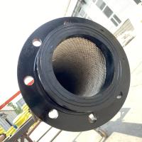 China Custom Size Flexible Ceramic Lined Rubber Hose Wear Resistance For Mining for sale