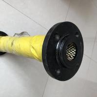 China Abrasion Resistant Rubber Ceramic Hose Pipe Weatherproof Construction for sale