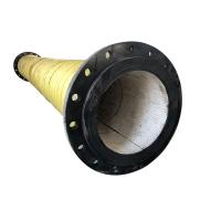China Industrial Mining Ceramic Lined Hose Abrasion Resistant With Clamps Coupling for sale