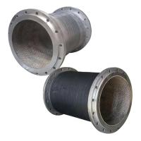 China Flexible Ceramic Lined Rubber Hose 2.5MPa Wear Resistant for Mining Slurry for sale