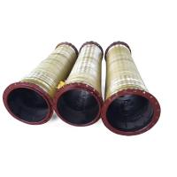 China Synthetic Fabric Flex Rubber Mining Hose 10-22 Bar Abrasion Resistant Slurry Transport for sale