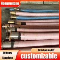China Reinforced Rubber Mining Slurry Hose Impact Resistant 2''–10'' Heavy Duty for sale