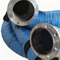 China Industrial Flexible Rubber Slurry Hose 10-22 Bar High Pressure Corrosive Material Handling for sale