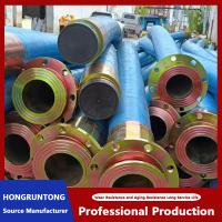 China Industrial Flexible Rubber Slurry Hose 10-22 Bar High Pressure Corrosive Material Handling for sale