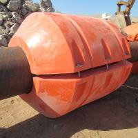China UV Resistant HDPE Dredge Pipe Floats 500mm OD 800mm Length Corrosion Resistant Flotation for sale