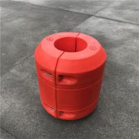 China HDPE Dredge Hose Floats 500mm OD 800mm Length for Pipeline Buoyancy for sale