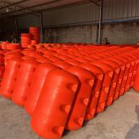 China UV Resistant HDPE Suction Hose Floats Impact Resistant Pipe Docks For Dredging for sale