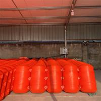 China UV Resistant HDPE Suction Hose Floats Impact Resistant Pipe Docks For Dredging for sale