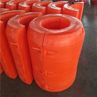 China UV Resistant HDPE Suction Hose Floats Impact Resistant Pipe Docks For Dredging for sale
