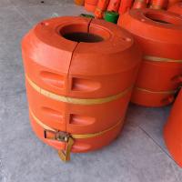 China HDPE Hose Floats for Dredging Pipelines 160-1150mm ID Buoyancy 280-6500kg for sale