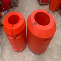 China Impact Resistant HDPE Hose Pipe Floater With EPS Foam Core For Dredging Pipeline for sale