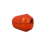 China Heavy Duty PVC Hose Buoy 6 Inch Corrosion Proof Pipeline Float 280kg Buoyancy for sale