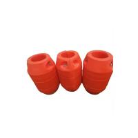 China HDPE Hose Floats 500mm OD Dredge Buoys High Visibility Weather Resistant Marine Pipe Support for sale