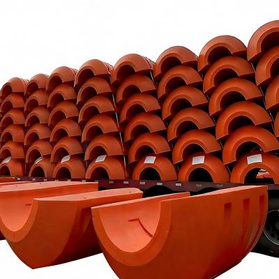 China Heavy Duty HDPE Pipeline Floats UV Resistant 4mm-14mm Thick for Marine Hose Buoyancy for sale