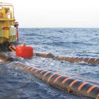 China Self Floating Dredge Hose 10-21 Bar Wear Resistant Rubber Marine Discharge Pipe 40m for sale