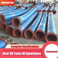 China Heavy Duty Dredge Pipeline 150mm to 1000mm High Pressure Slurry Transport Hose for sale