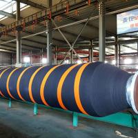China Floating Dredge Hose 16 Bar Working Pressure 40 Meter Length High Wear Resistance Marine Dredging for sale