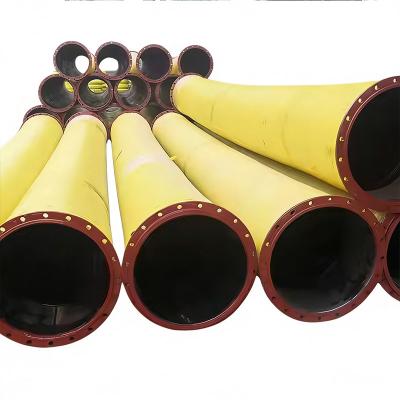 China Customized Dredging Pipeline 6-40 Inch High Wear Resistance for Slurry and Sediment Transport for sale