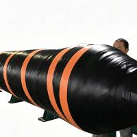 China Synthetic Rubber Dredge Floating Hose 16 Bar High Abrasion Polyamide Lining for sale