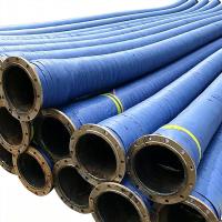 China High Temp Marine Anti-Corrosion Dredge Pipeline 6-40 Inch Steel Wire Reinforced Slurry Transport for sale