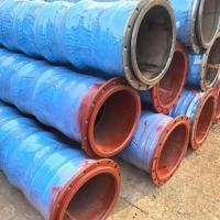 China High Temp Marine Anti-Corrosion Dredge Pipeline 6-40 Inch Steel Wire Reinforced Slurry Transport for sale