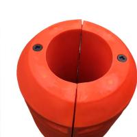 China HDPE Split Type Hose Floats With Strong Impact Resistance For Buoyancy Pipe Floaters for sale