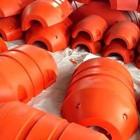 China HDPE Split Type Hose Floats With Strong Impact Resistance For Buoyancy Pipe Floaters for sale