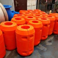 China Heavy Duty LLDPE Hose Float with Leakproof Design and Foam Filled Core for Dredging Projects for sale