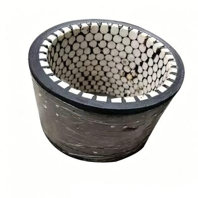 China Anti Aging Anti Corrosion High Pressure Reinforced Ceramic Composite Rubber Hose for Chemical Granule Conveyance 25 Bar for sale