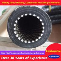China Anti Aging Anti Corrosion High Pressure Reinforced Ceramic Composite Rubber Hose for Chemical Granule Conveyance 25 Bar for sale